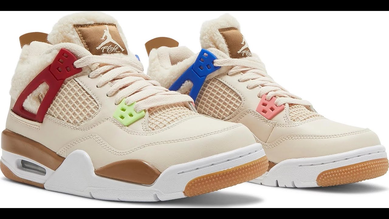 Air Jordan 4 Retro GS 'Wild Things' DH0572 264 - YouTube