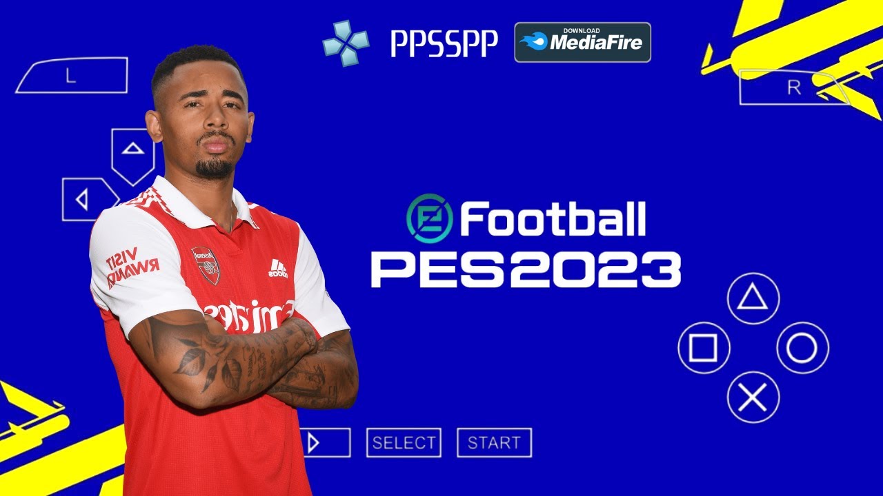eFootball PES 2023 PPSSPP English Version Update Best Graphics Real ...