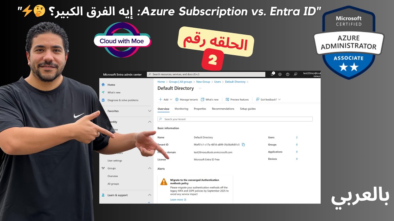 [2] AZ 104 - Azure Subscription vs. Entra ID: Understanding the Key ...