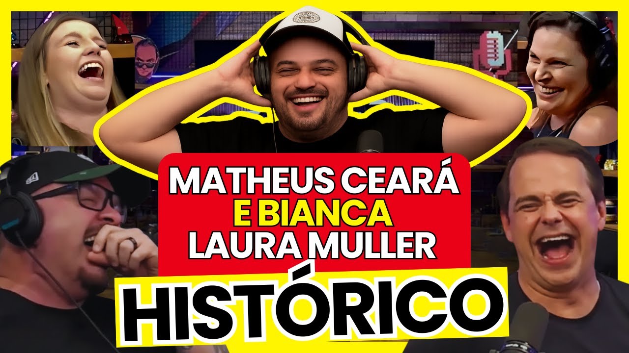 MATHEUS CEARÁ Melhores Momentos no TICARATICAST - Laura Muller e Bianca #matheusceara # ...