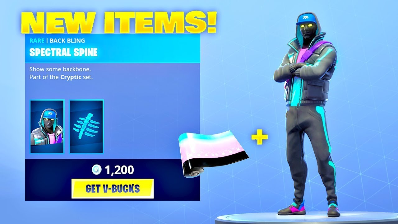 *NEW* CRYPTIC SKIN & ENIGMA WRAP! Fortnite ITEM SHOP [May 9, 2019 ...