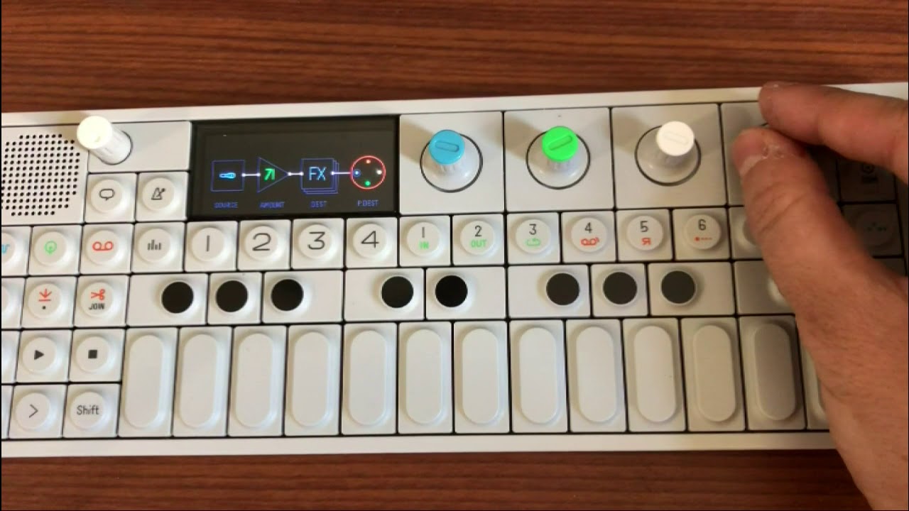 Teenage Engineering OP-1 | Create Genuine Sidechain Compression - YouTube