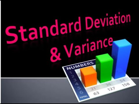 Standard deviation and variance and its real life uses - YouTube