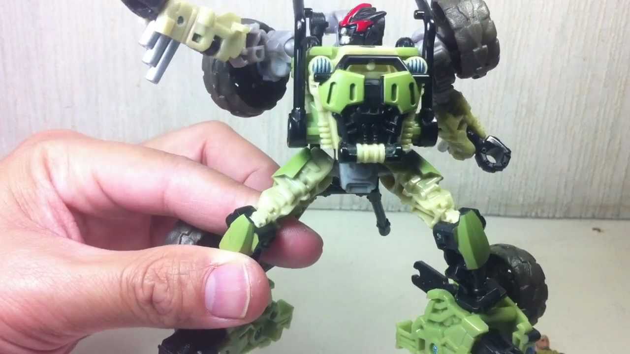 Transformers DOTM Human Alliance Sandstorm with Private Dedcliff - YouTube