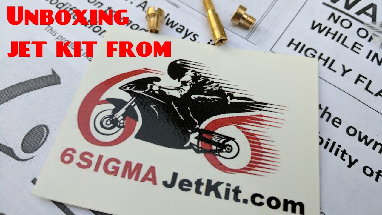 6Sigma jet kit - What all do you get - YouTube