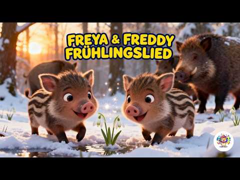 Die Frischlinge haben den Frühling entdeckt! Frühlingslied