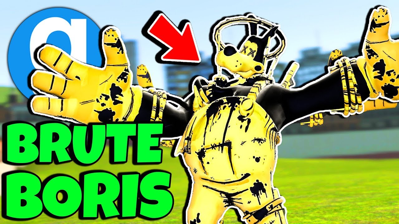 Brand New Brute Boris! Bendy and The Ink Machine (Gmod BATIM Sandbox ...