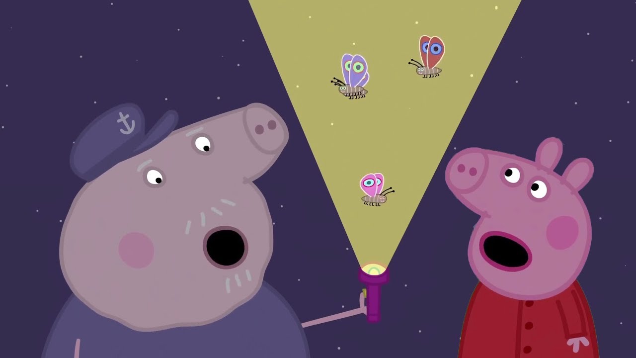 PEPPA PIG MEETS NIGHT ANIMALS | Peppa Pig English Episodes Compilation ...