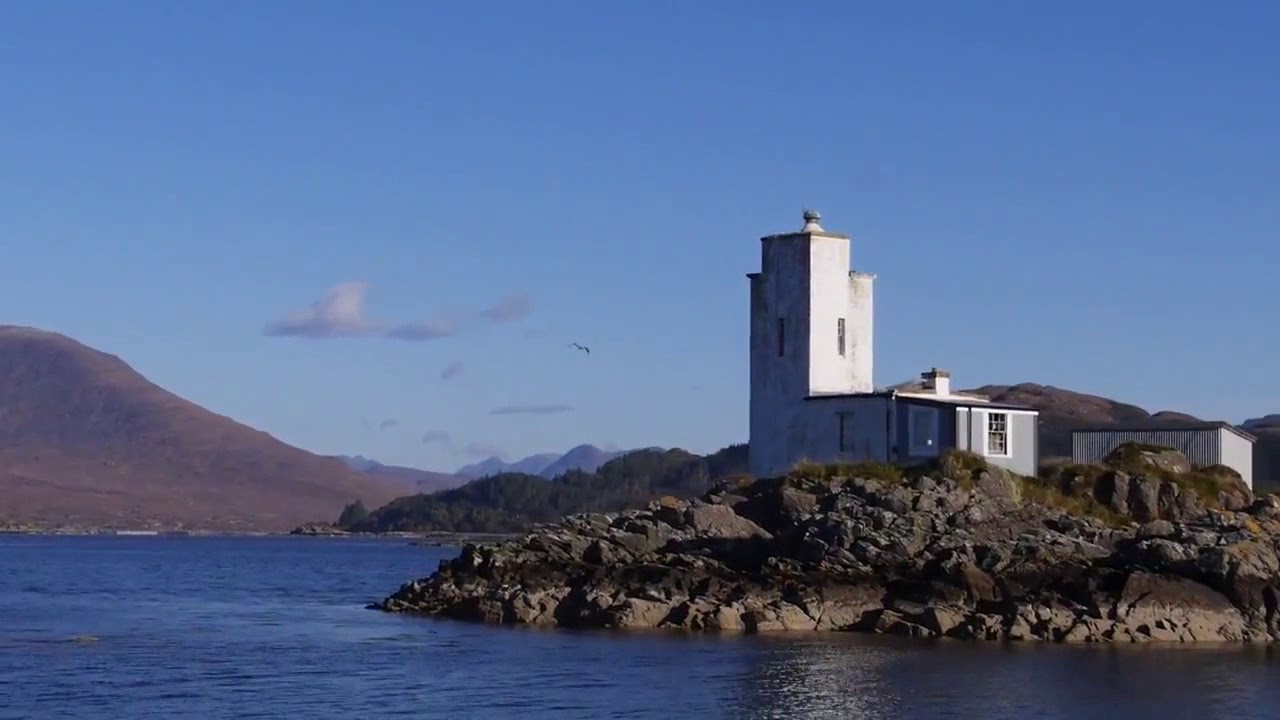 Lighthouse Loch Carron Scottish Highlands Scotland - YouTube