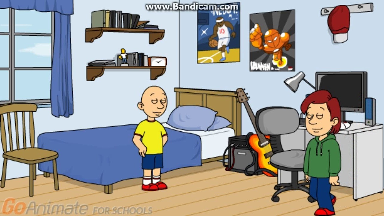 Rosie swears at Caillou/grounded/Caillou gets ungrounded - YouTube