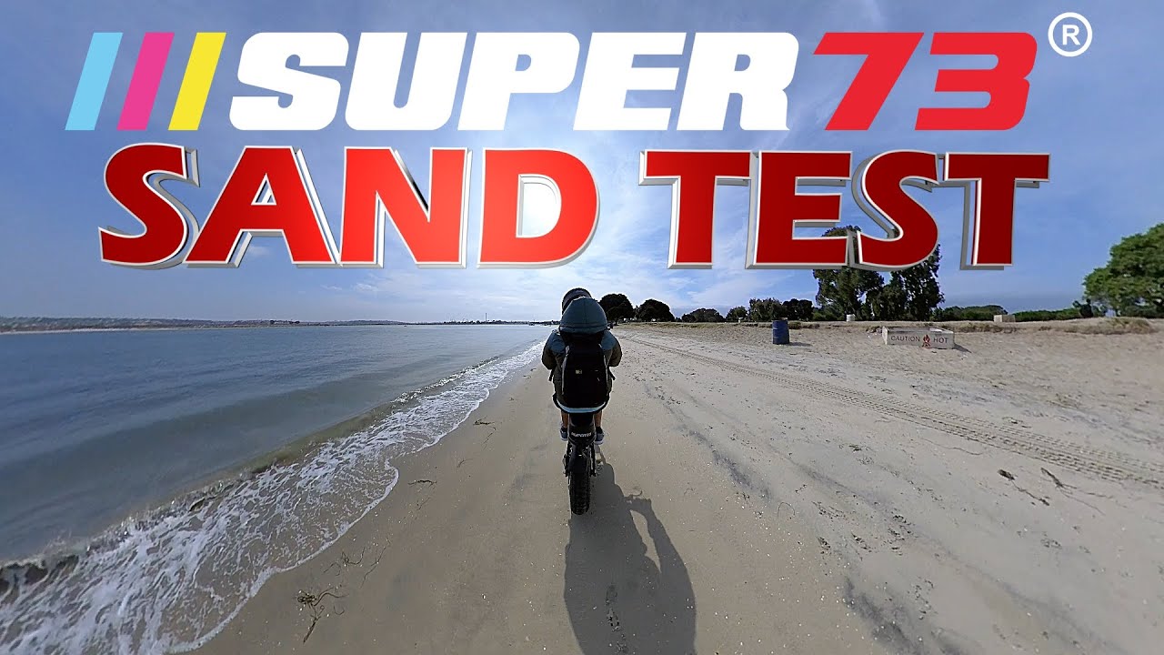 Super73 S2 Sand Test Mission Bay Ebike Ride - YouTube