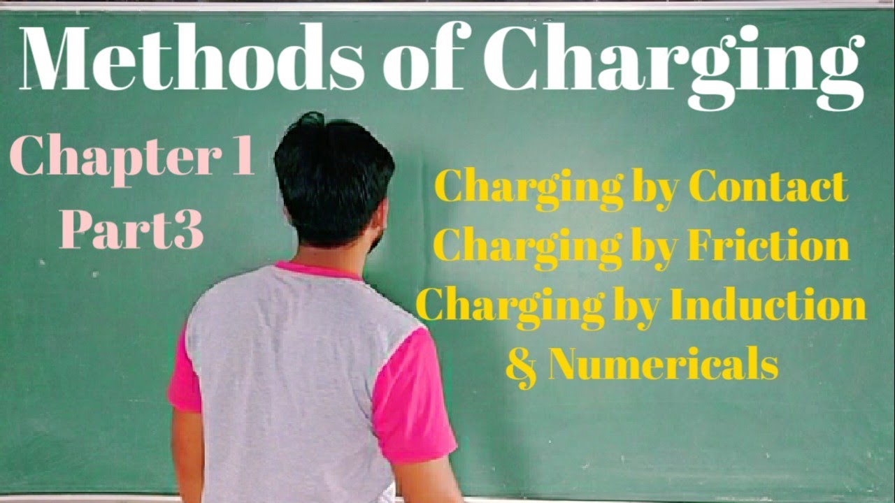 Methods of Charging| Class 12th Chapter1|part3| Charging by induction ...