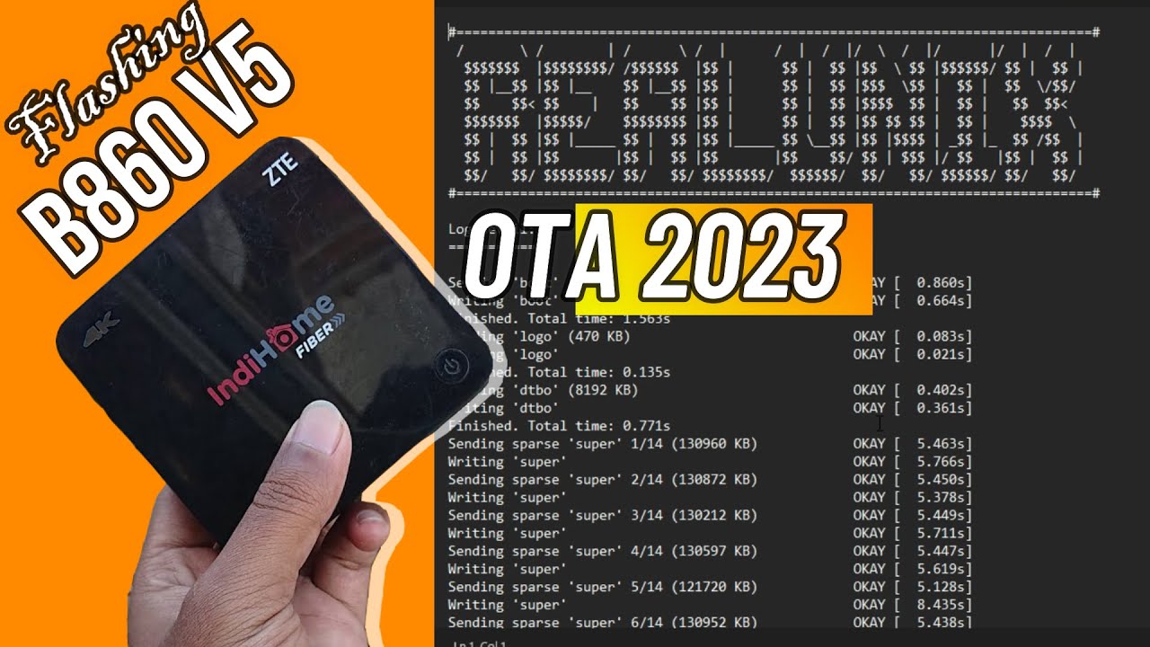 Cara mudah flash stb b860v5 OTA 2023 sampai berhasil 100% sukses ‼️ - YouTube