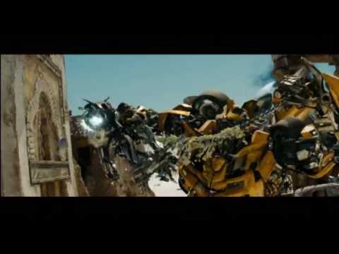 Transformers revenge of the fallen  Bumblebee vs rampage and ravage (1080pHD VF)