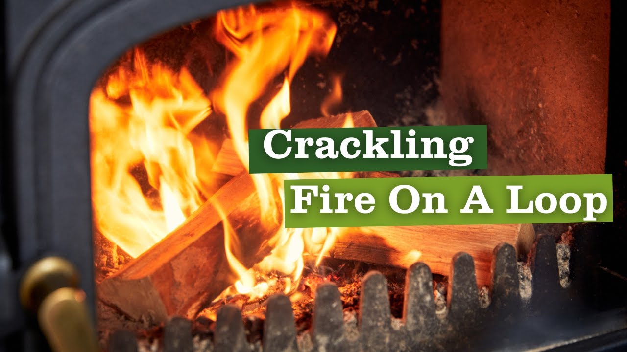 Crackling Fireplace on Loop - YouTube
