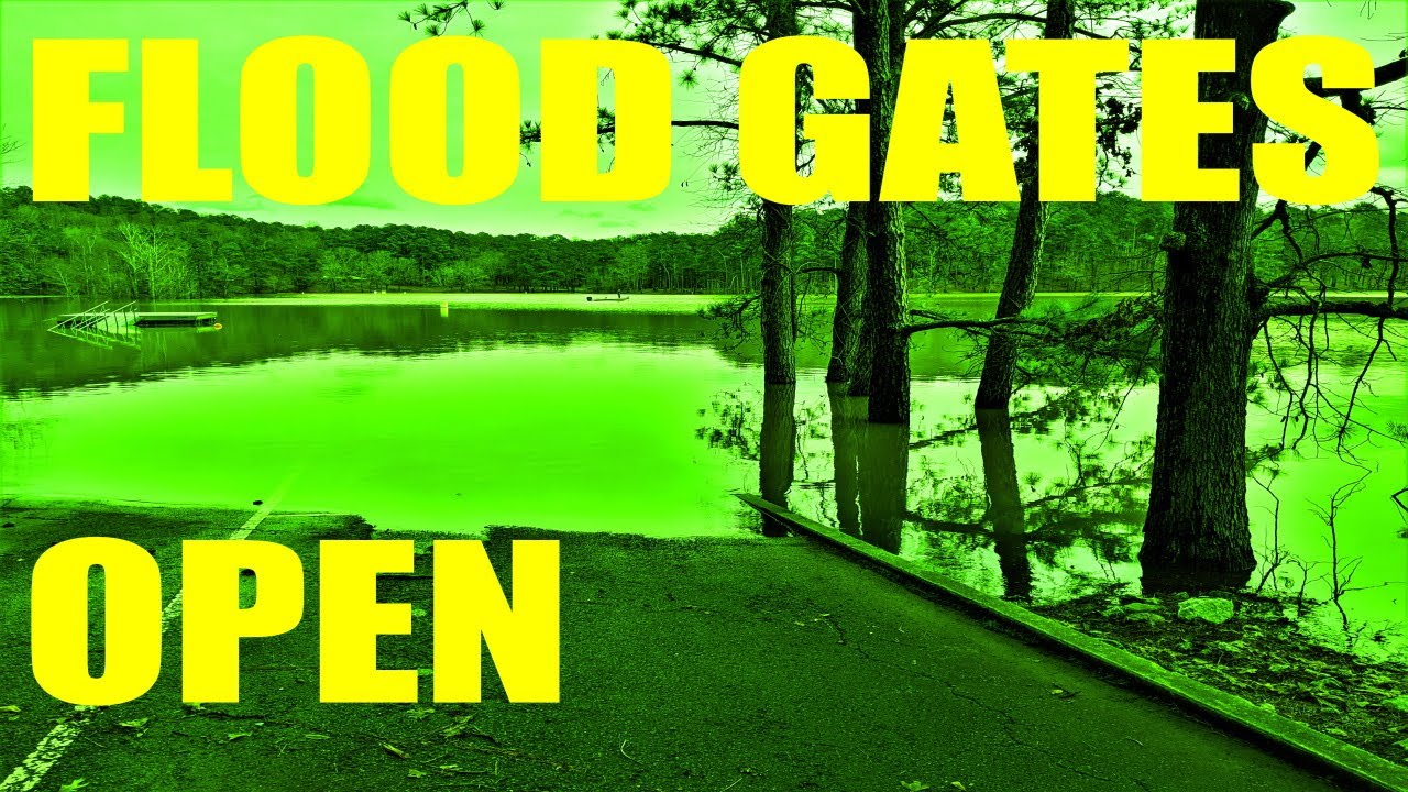 Flooded! Flood Gates Open! - YouTube