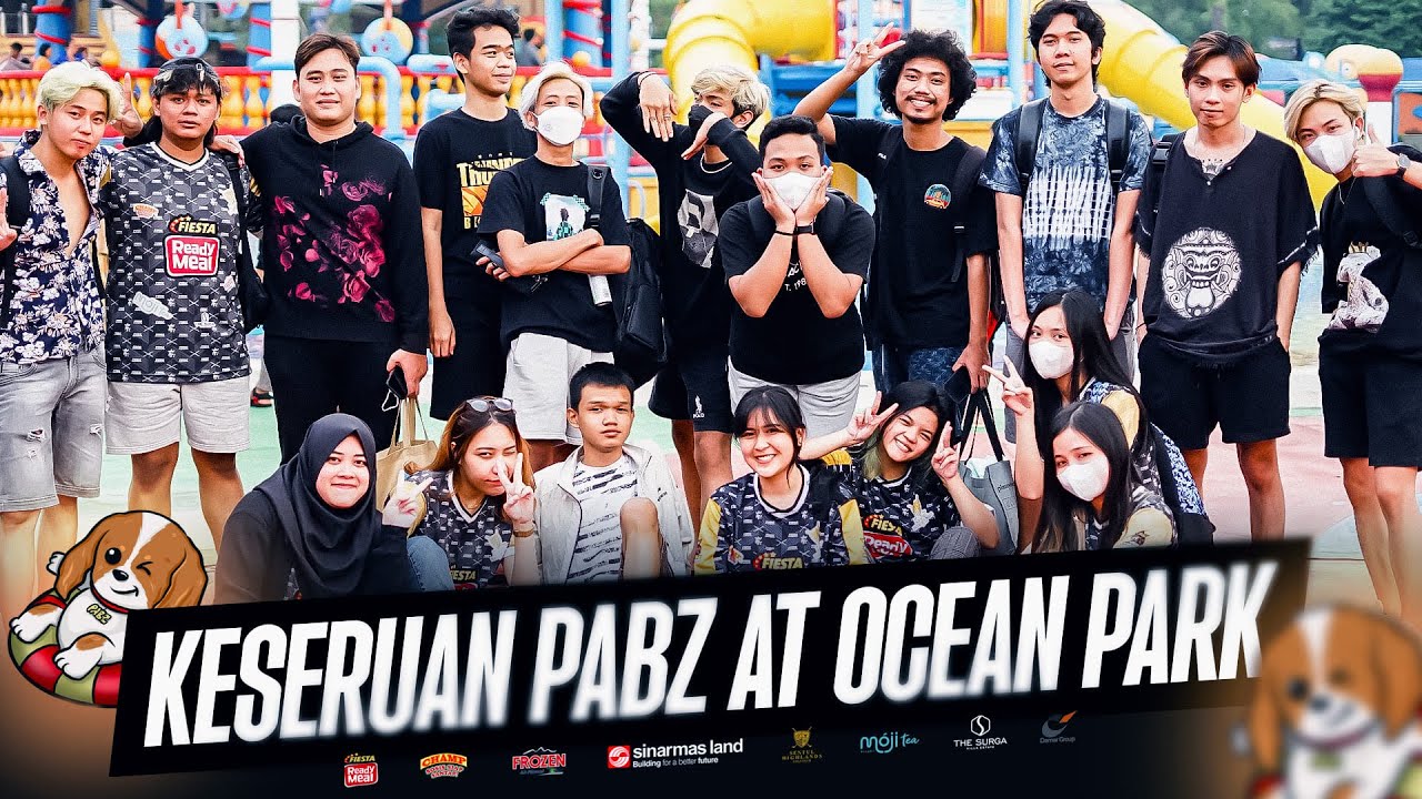 PABZ ESPORTS LOVES PLAY WATER!! 💦🌊 | AT BSD OCEAN PARK - YouTube