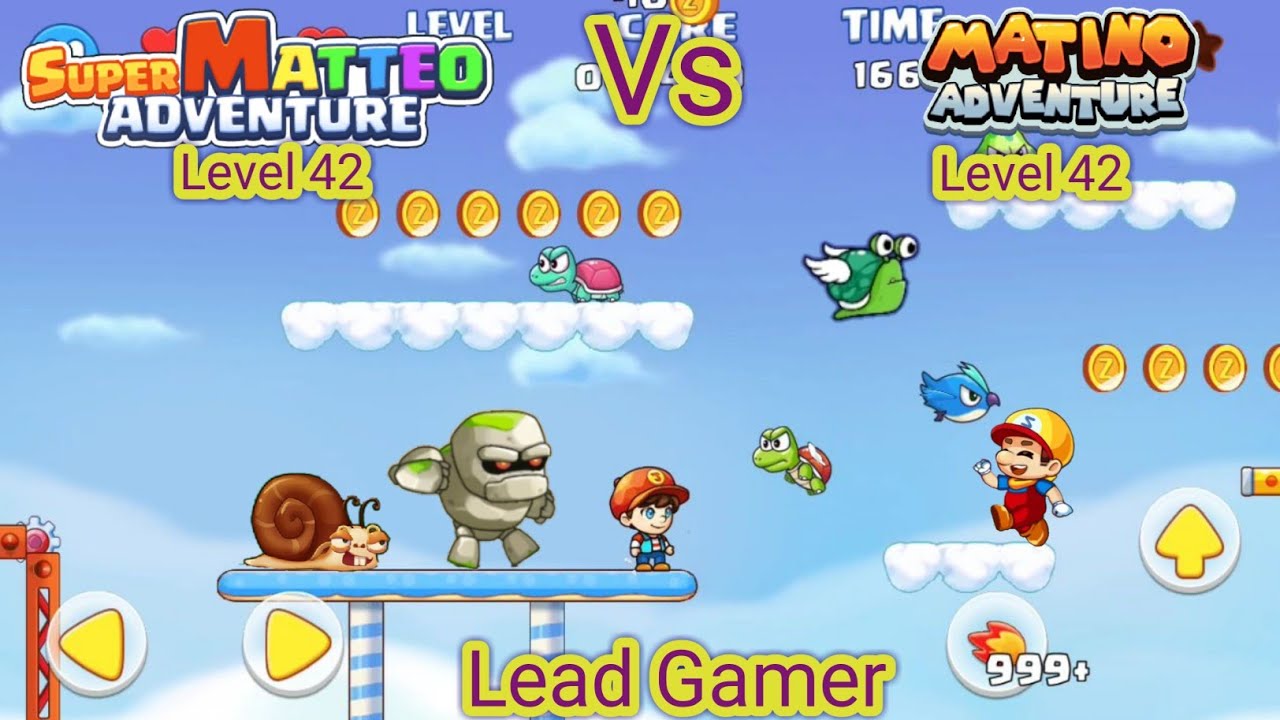 Super Matteo Adventure vs Super Matino Adventure Game Level 42-42 # ...