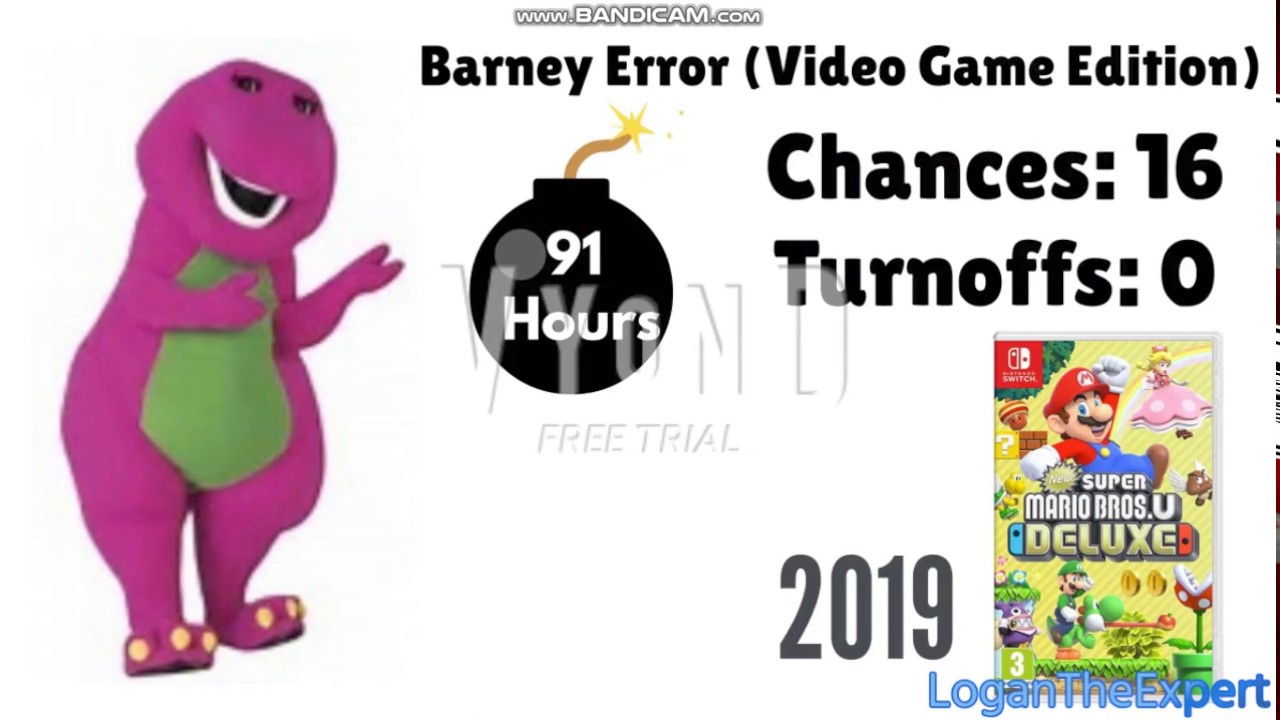 Barney Error 7 (Game Edition) - YouTube