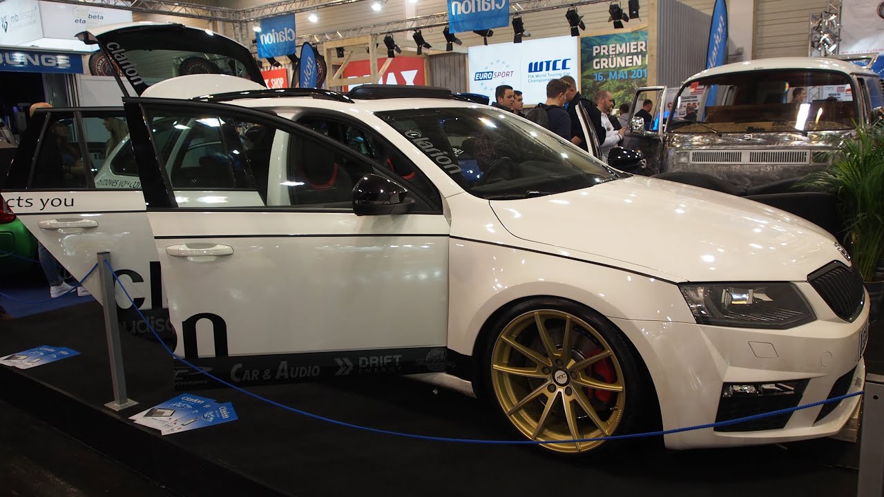 Skoda Octavia Audio Tuning at Essen Motorshow - Exterior Walkaround ...