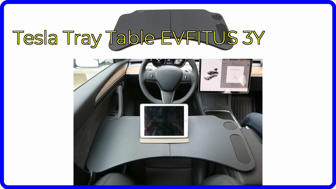 REVIEW (2026): Tesla Tray Table EVFITUS 3Y. ESSENTIAL details. - YouTube