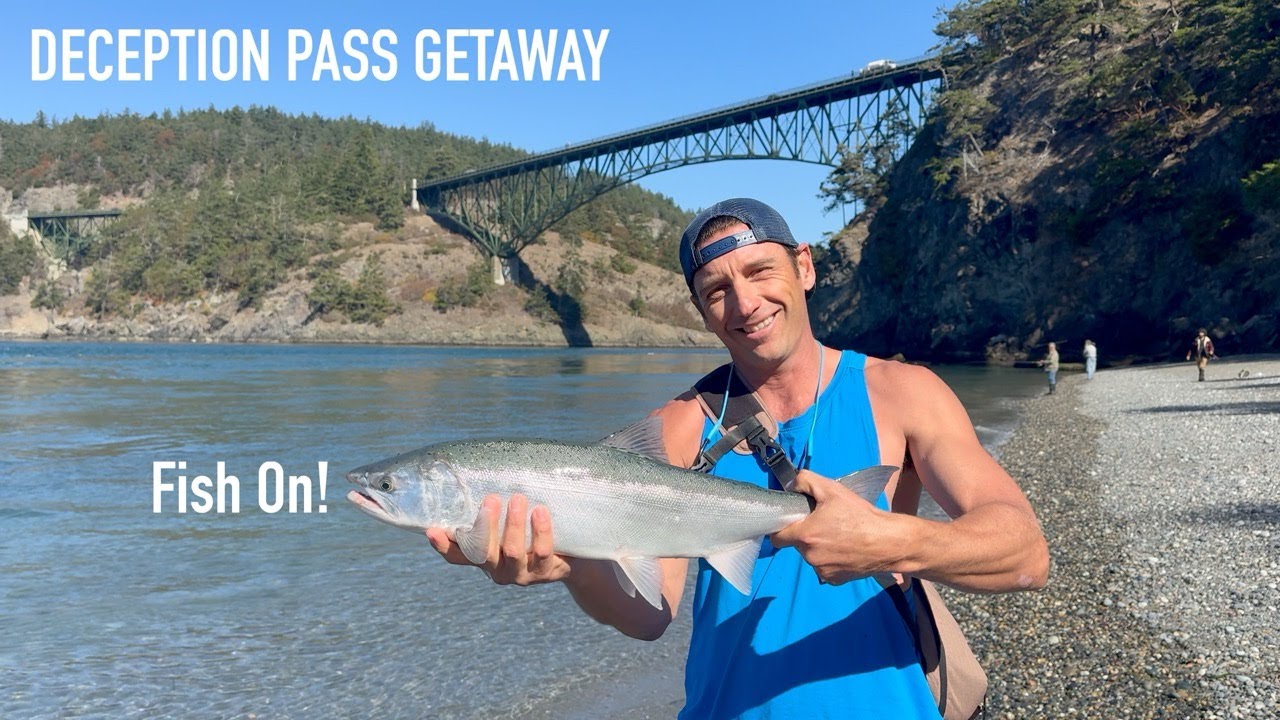 Deception Pass Adventure | Beachcombing, Bridges & Coho Salmon - YouTube