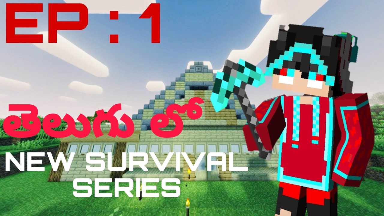 తెలుగు లో TBG gamer||MINECRAFT JAVA EDITION ||New survival series|Episode' 1 '| in #TBGBUILTZ# ...
