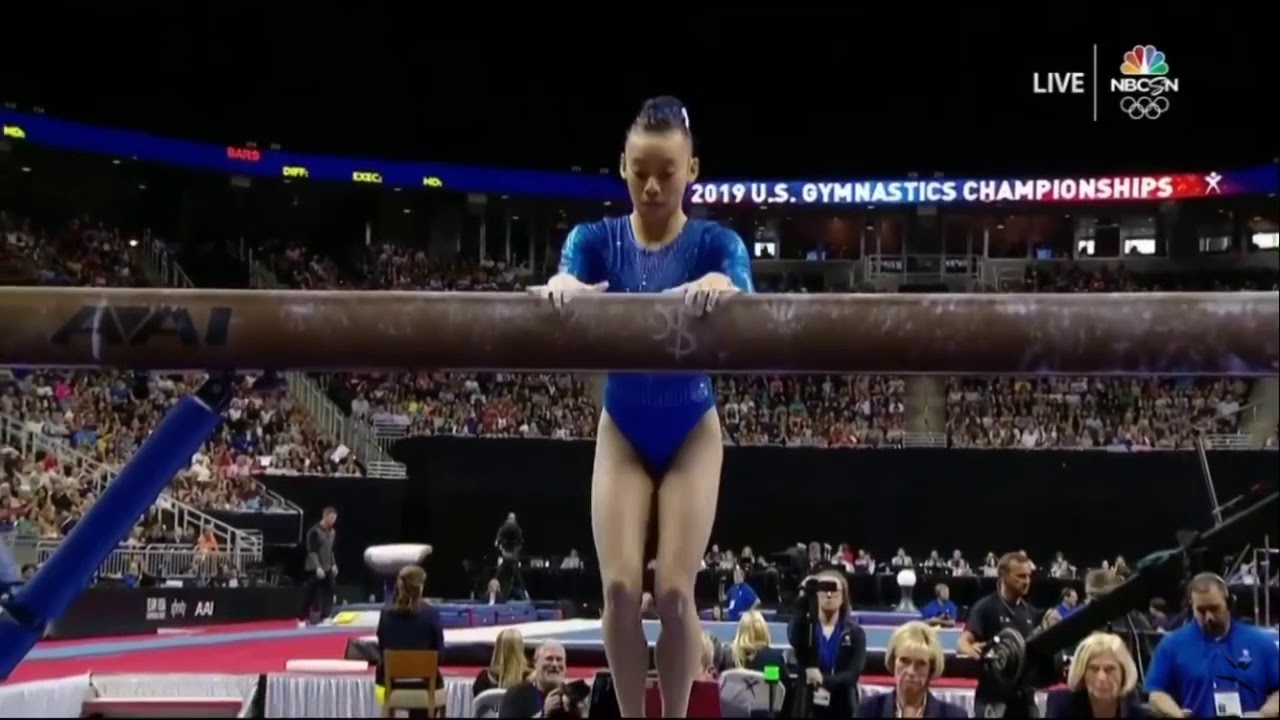 Leanne Wong Key Events Day 1 2019 US Gymnastics Championships - YouTube