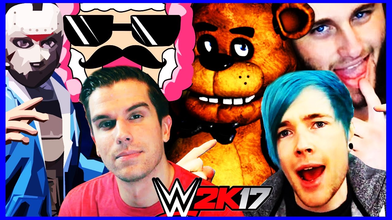 DanTDM, H2O Delirious, Ssundee, Pink Sheep, FNAF, Chris Danger - Mini ...