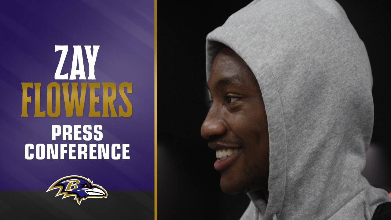 Zay Flowers On Ravens Stadium Practice | Baltimore Ravens - YouTube