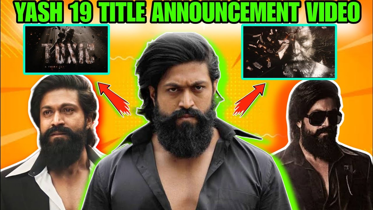 Yash 19 | Tamil Cinema Update | Yash 19 Announcement Video | Rocking ...