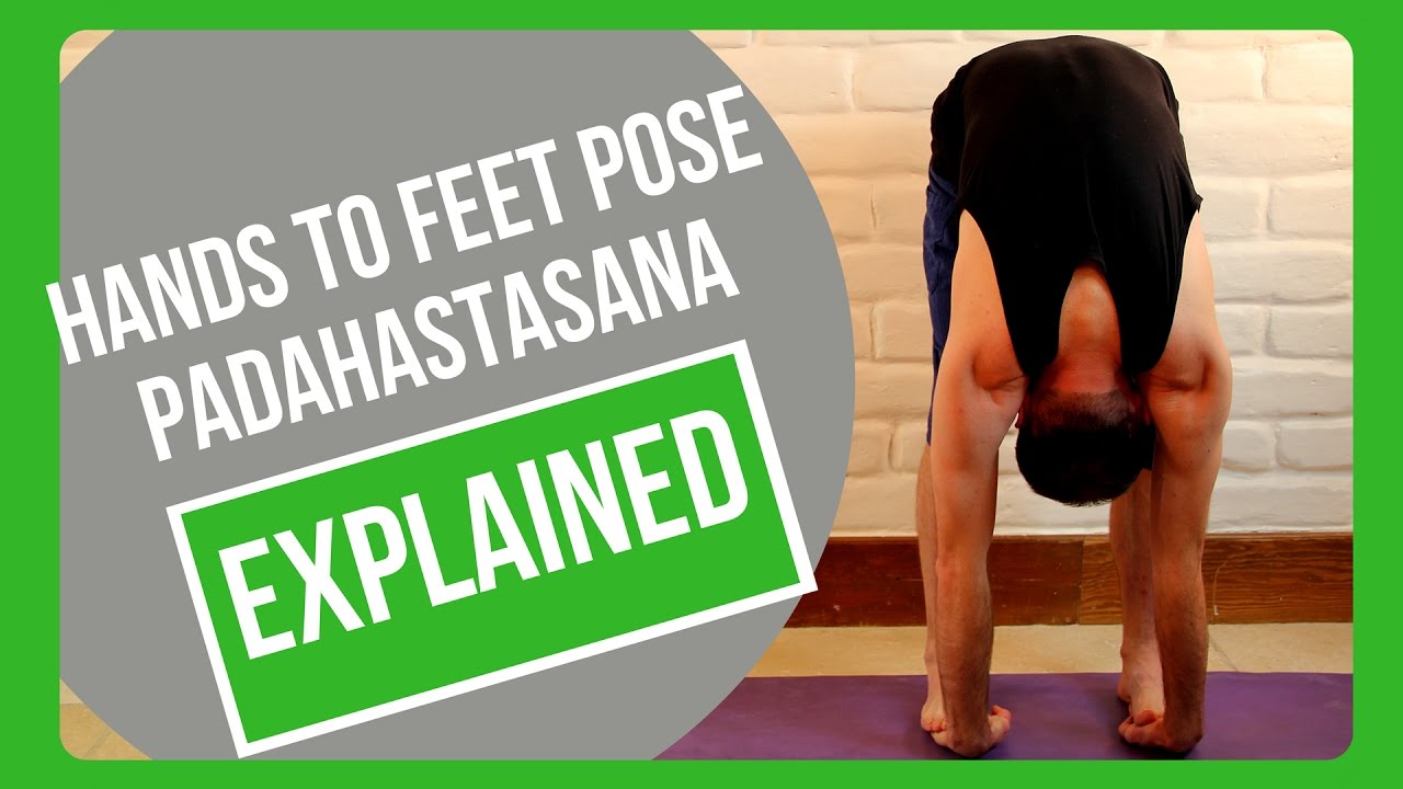 How to do hands to feet pose - Yoga Education (Padahastasana) - YouTube