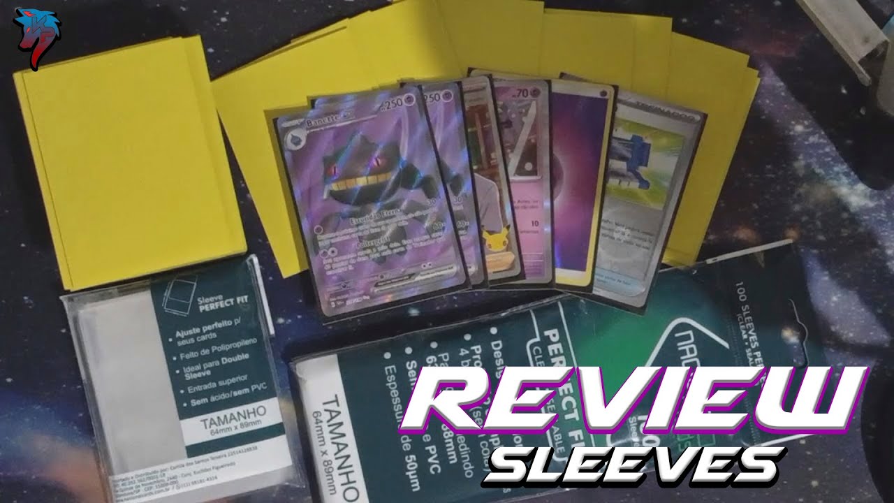 SLEEVES DA NACIONAL CARD COMPETEM COM OS ATUAIS?! - REVIEW - YouTube