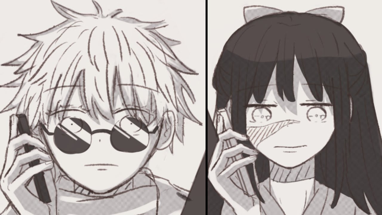 Gojo Calls Utahime (GojoHime Jujutsu Kaisen Comic Dub) - YouTube