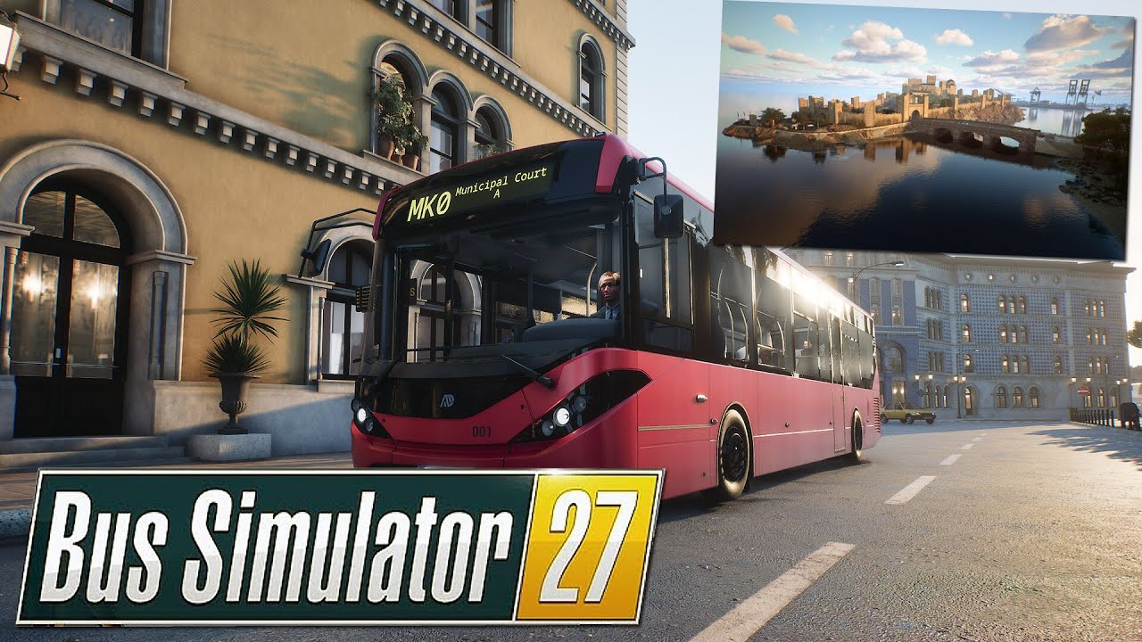 BUS SIMULATOR 27 kommt mit NEUER STADT und NEUEM LAND von NEUEM ...