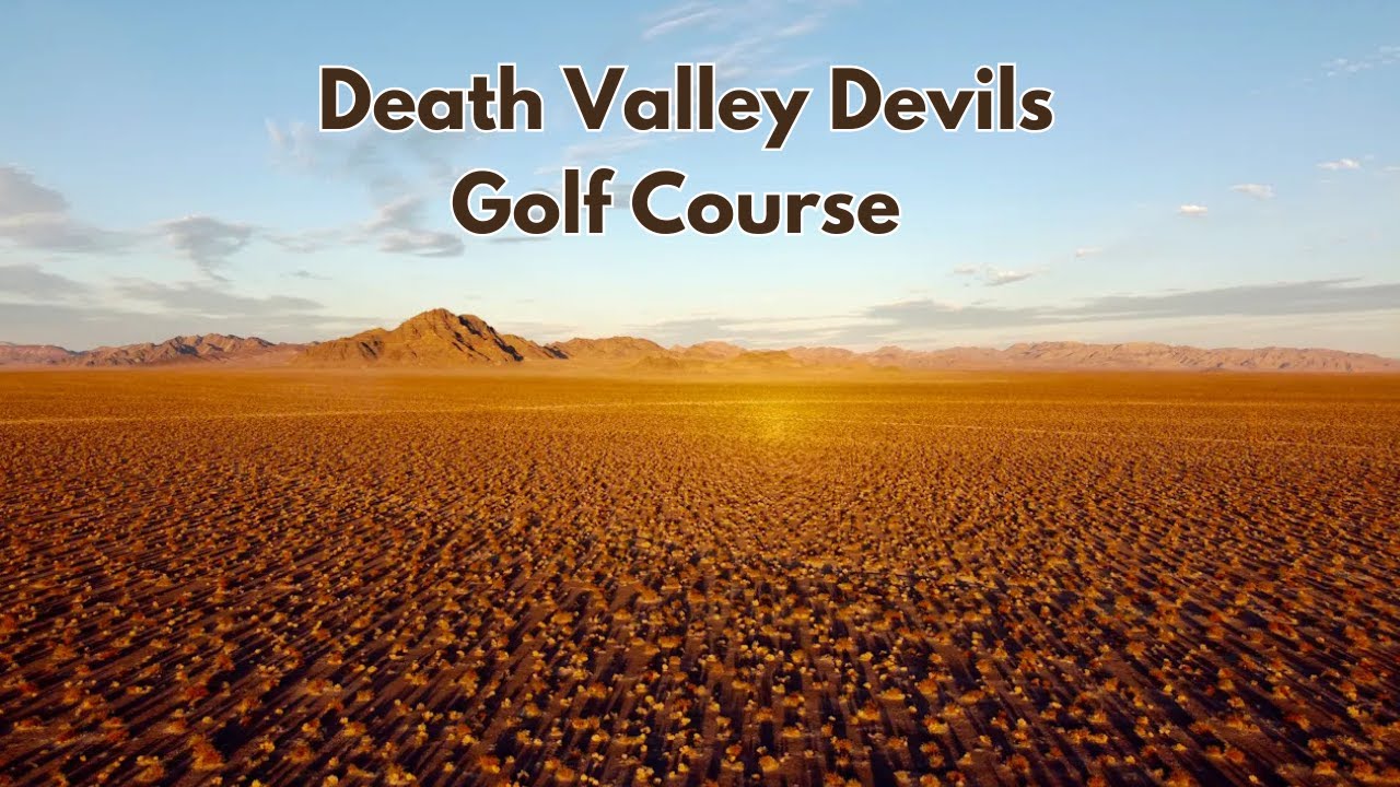 Death Valley Devils Golf Course: The Most Extreme Landscape Ever! - YouTube