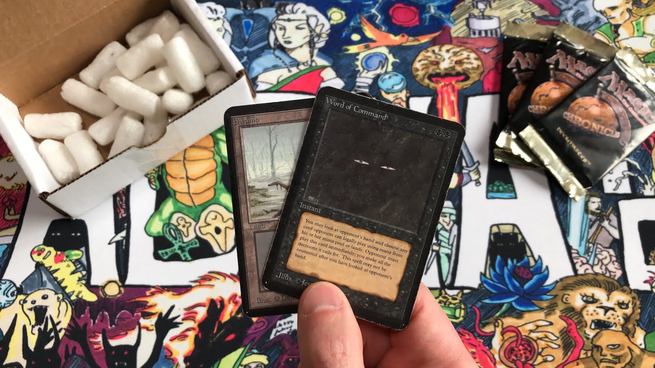 Alpha Word of Command & Chronicles Boosters - YouTube