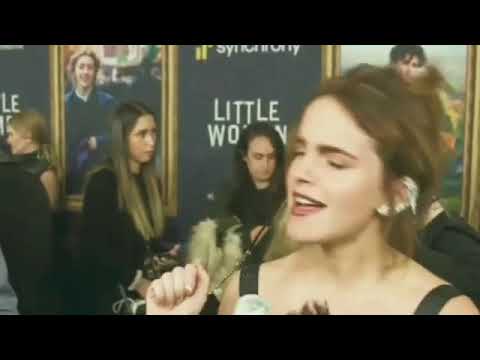 Emma watson singing 'All I want for Christmas is you' by Mariah Carey ...