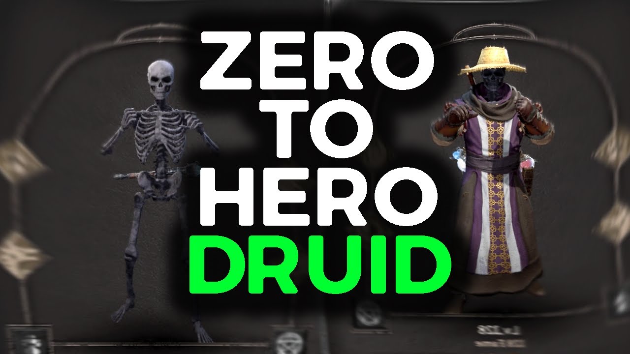 ZERO TO HERO DRUID (no items) - Dark and Darker Gameplay - YouTube