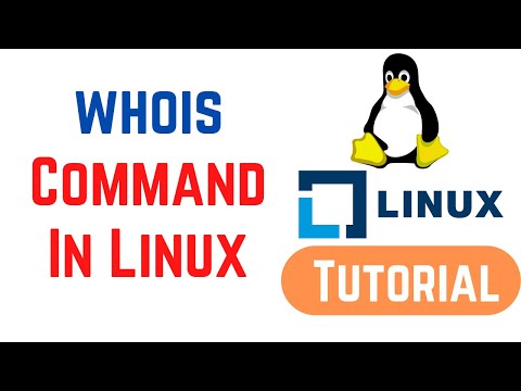 Linux Command Line Basics Tutorials - whois command in Linux