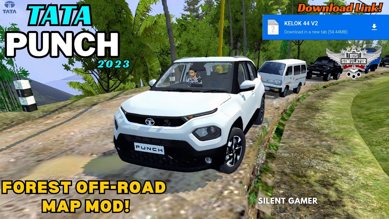 TATA PUNCH 2023 MOD 🔥 || OFF ROAD MAP ⚠️ DOWNLOAD IN BUS SIMULATOR ...