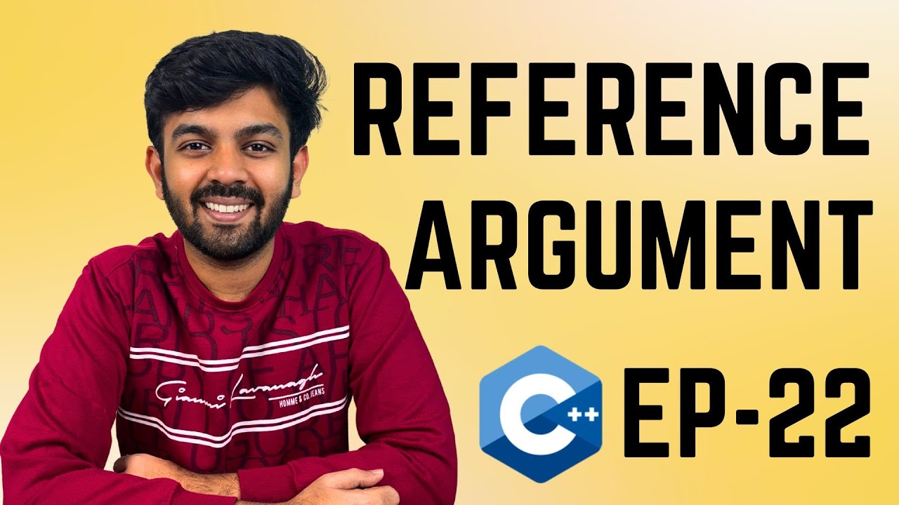 Default Arguments, Call by Reference | C++ for Beginners Ep-22 | code io - Tamil - YouTube
