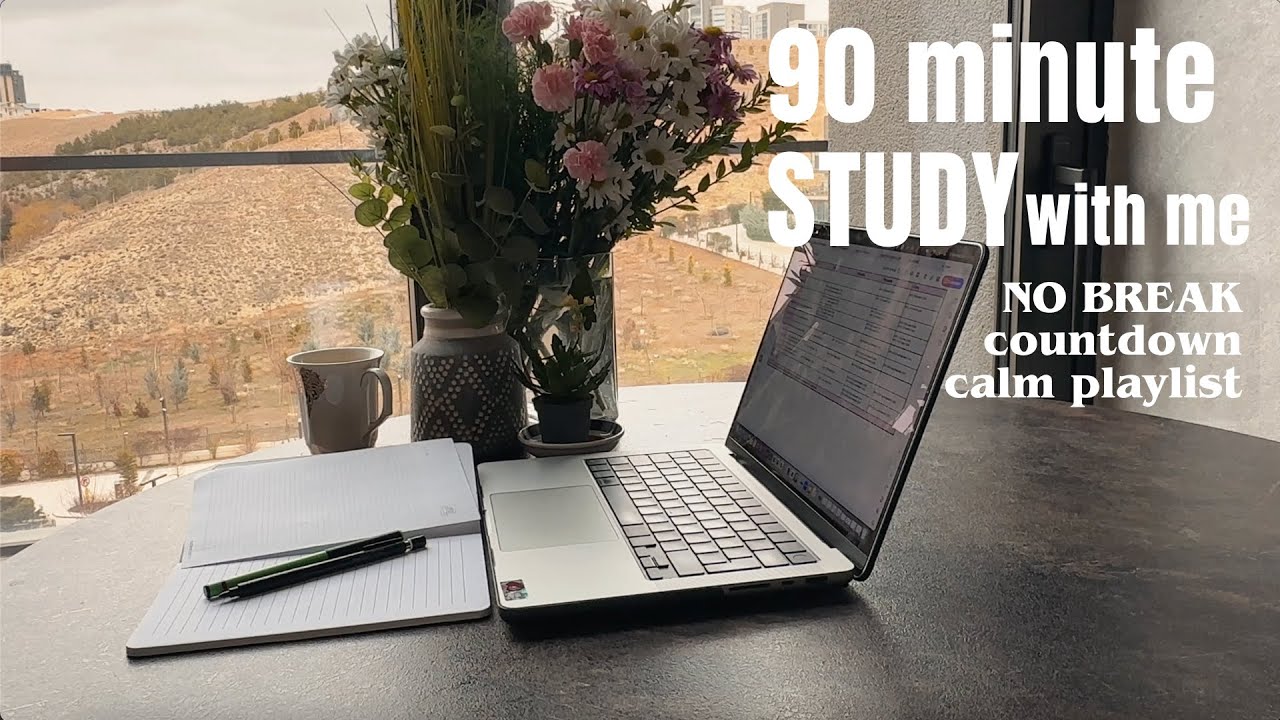 90 Minutes of Focus Studying 🌿🌸 Calm Focus Study Playlist - YouTube