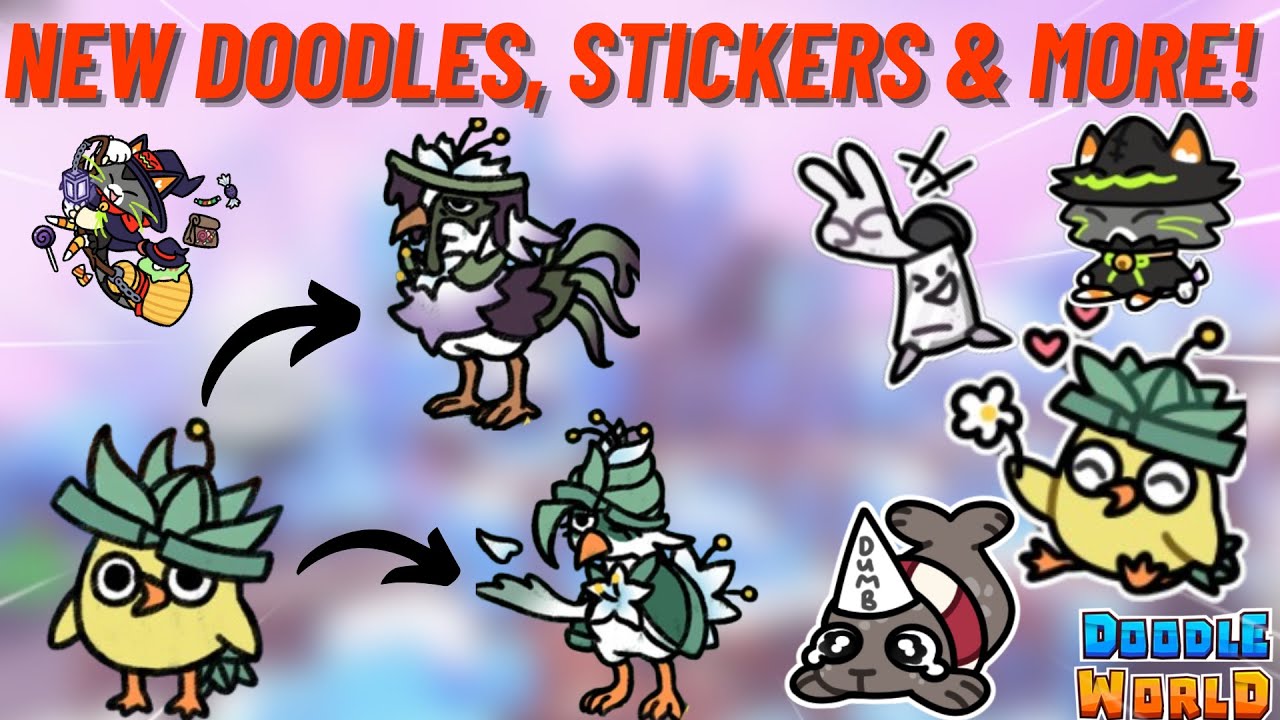 Everything You NEED to KNOW in the NEW Doodle World Update - YouTube