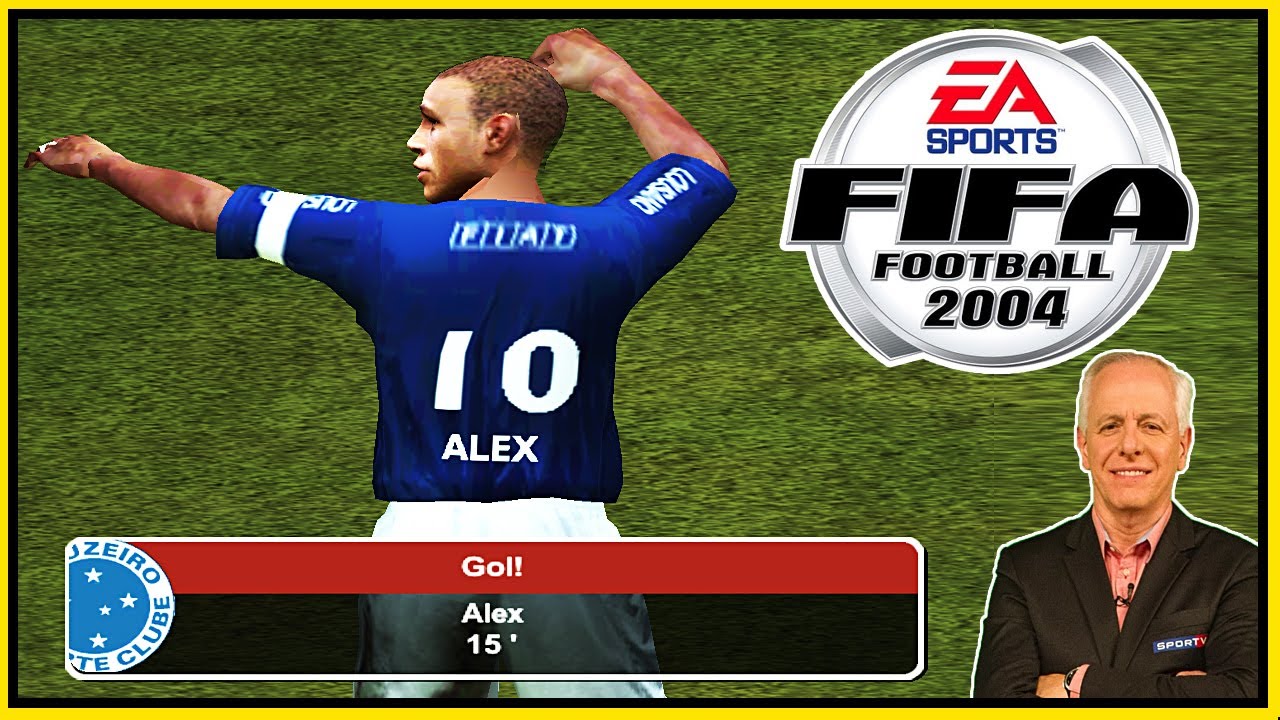 O FIFA 04 ORIGINAL JÁ TINHA NARRAÇÃO BRASILEIRA ( PC ) - YouTube