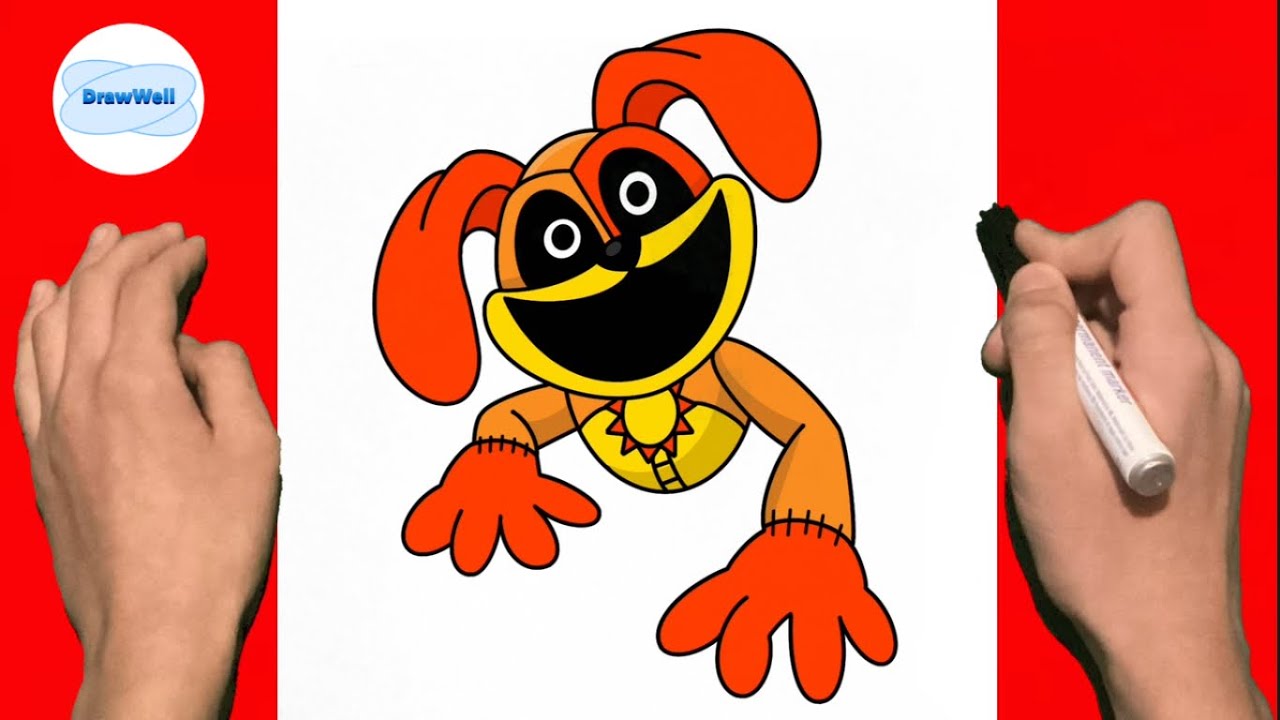 How to DRAW DOG DAY - Smiling Critters- Poppy Playtime Chapter 3 - YouTube