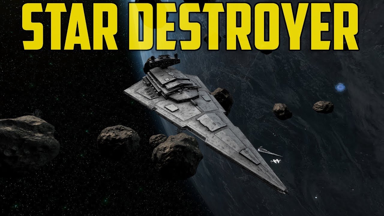 X3 Star Wars Mod - Star Destroyer Captain - YouTube
