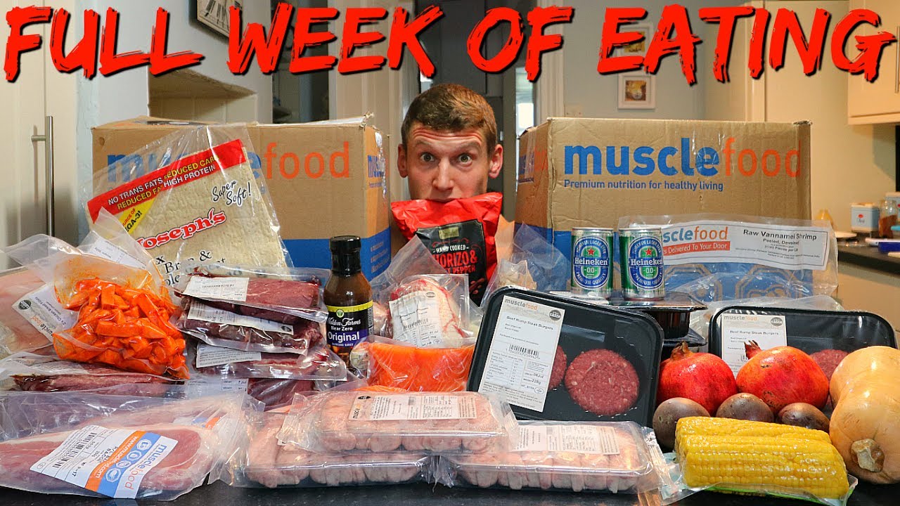 WHAT I EAT IN A WEEK Too Much Food Full Day of Eating