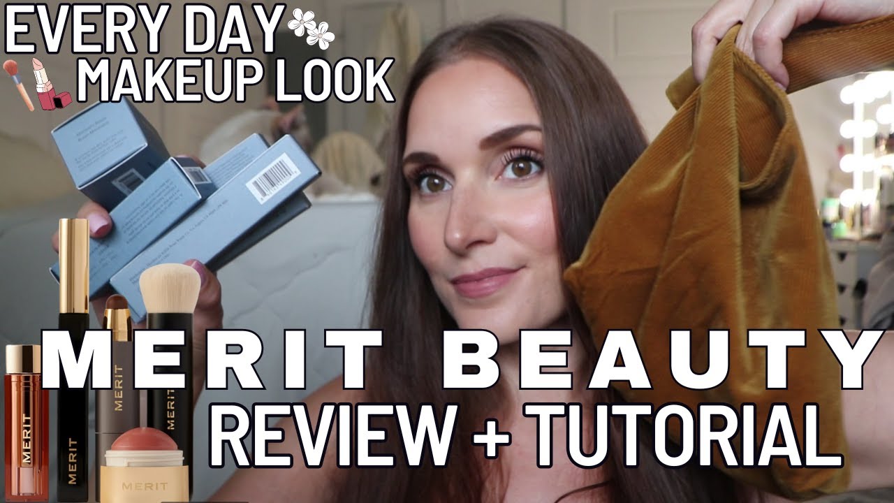 MERIT MAKEUP Full Face Of Merit Beauty - Natural Makeup Look - YouTube