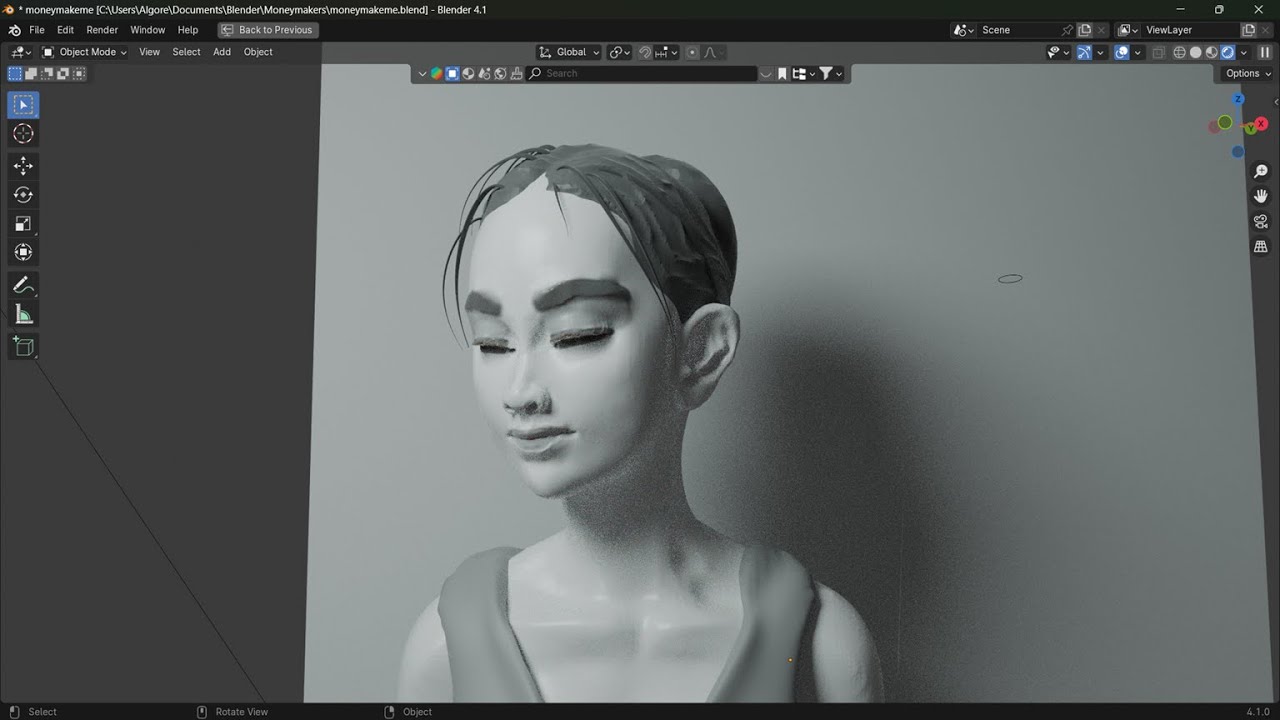 Sculpting a beautiful Woman | Blender - YouTube